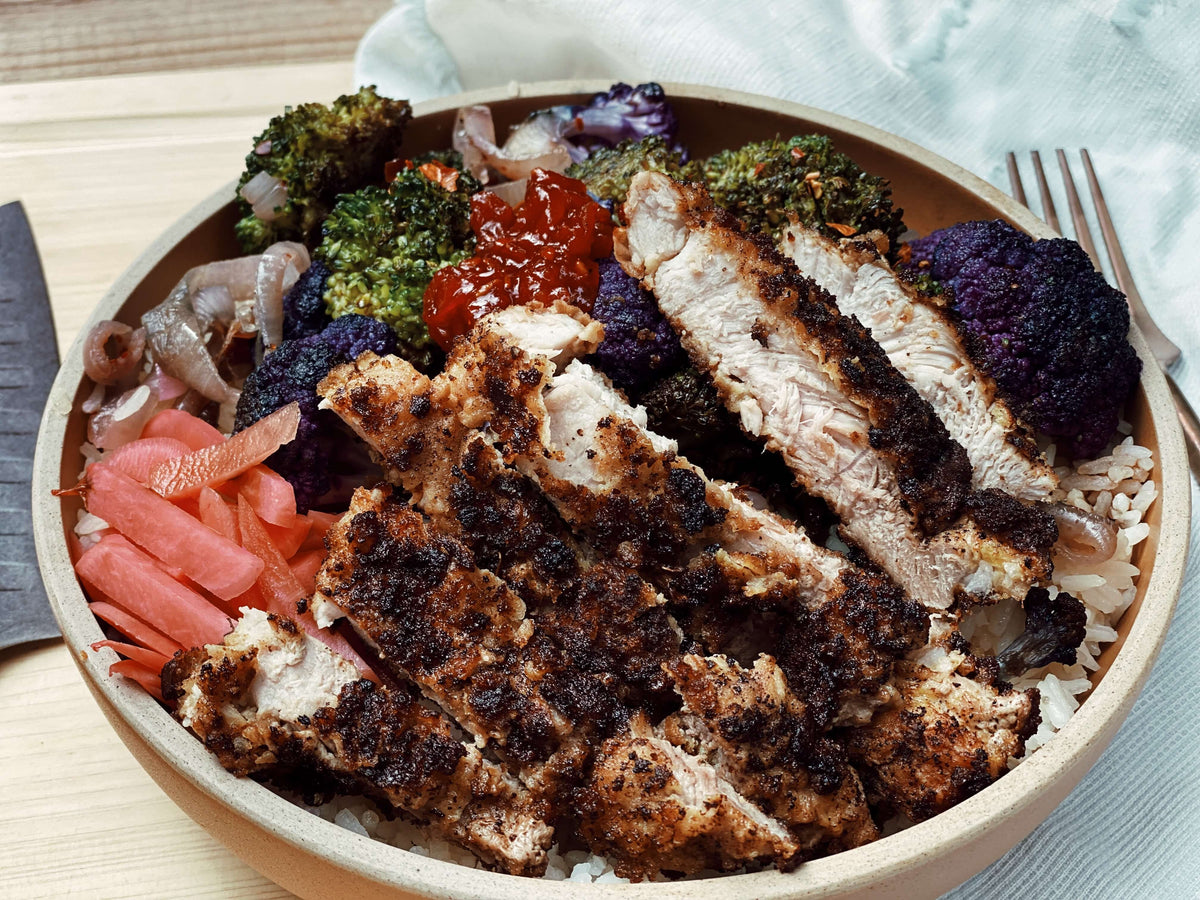 Pork Cutlet Rice Bowl | Triple C Angus