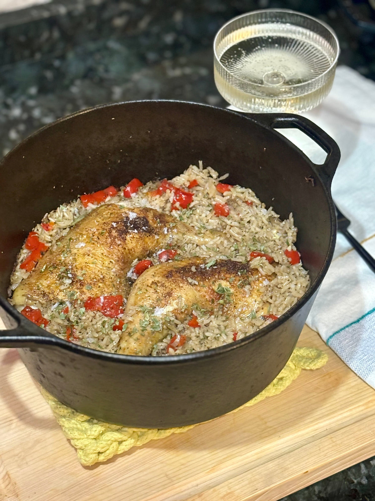 One Pot Chicken and Rice | Triple C Angus